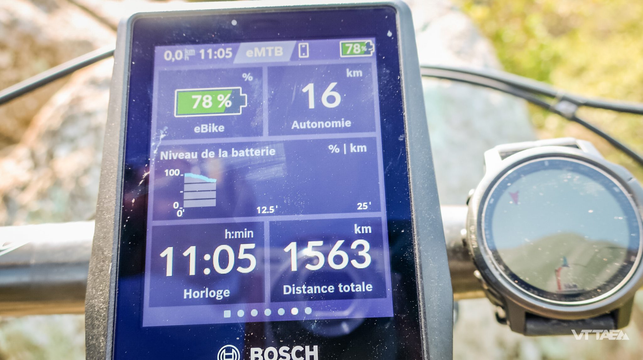 Fiche de test - Essai de la nouvelle console Bosch Nyon - VTTAE.fr
