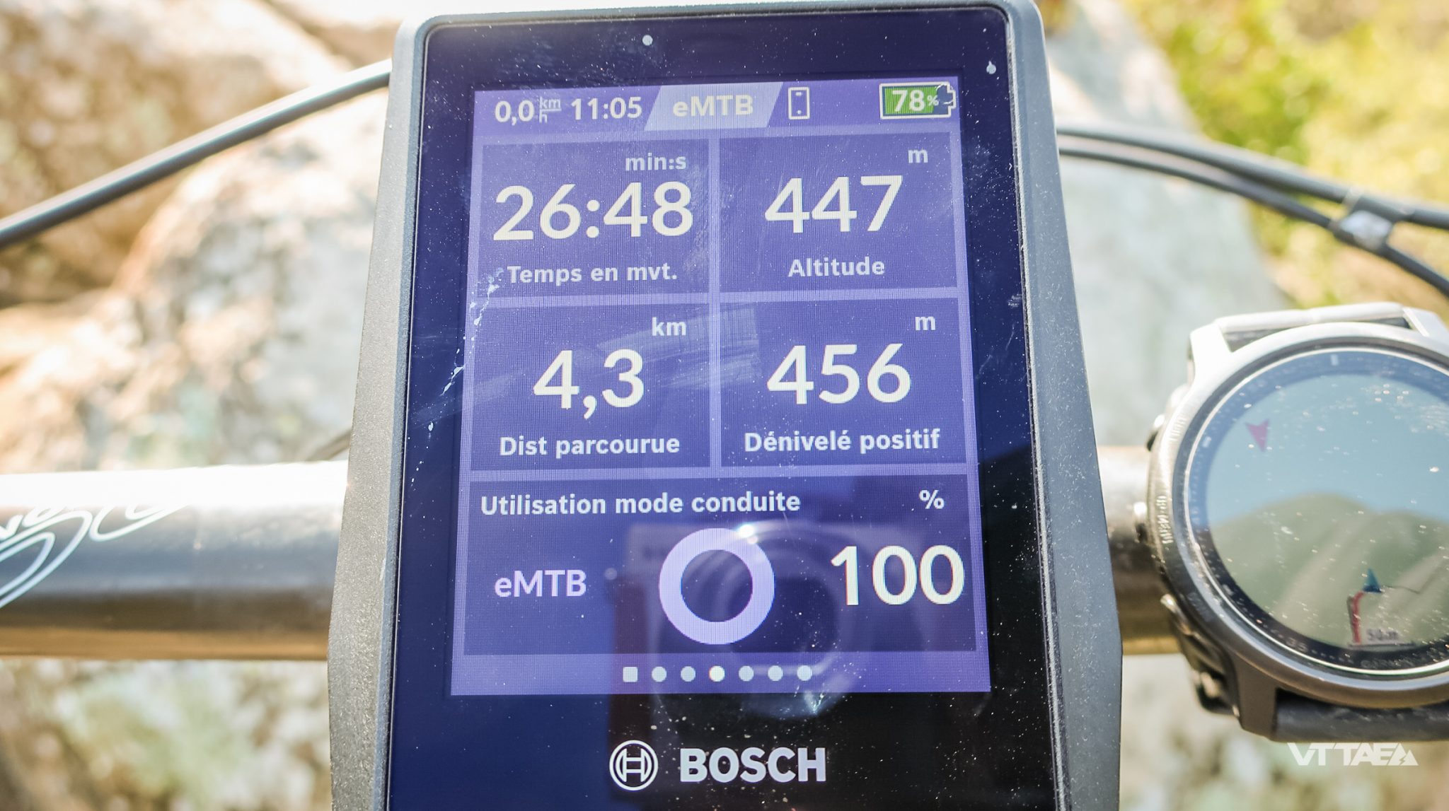 Fiche de test - Essai de la nouvelle console Bosch Nyon - VTTAE.fr