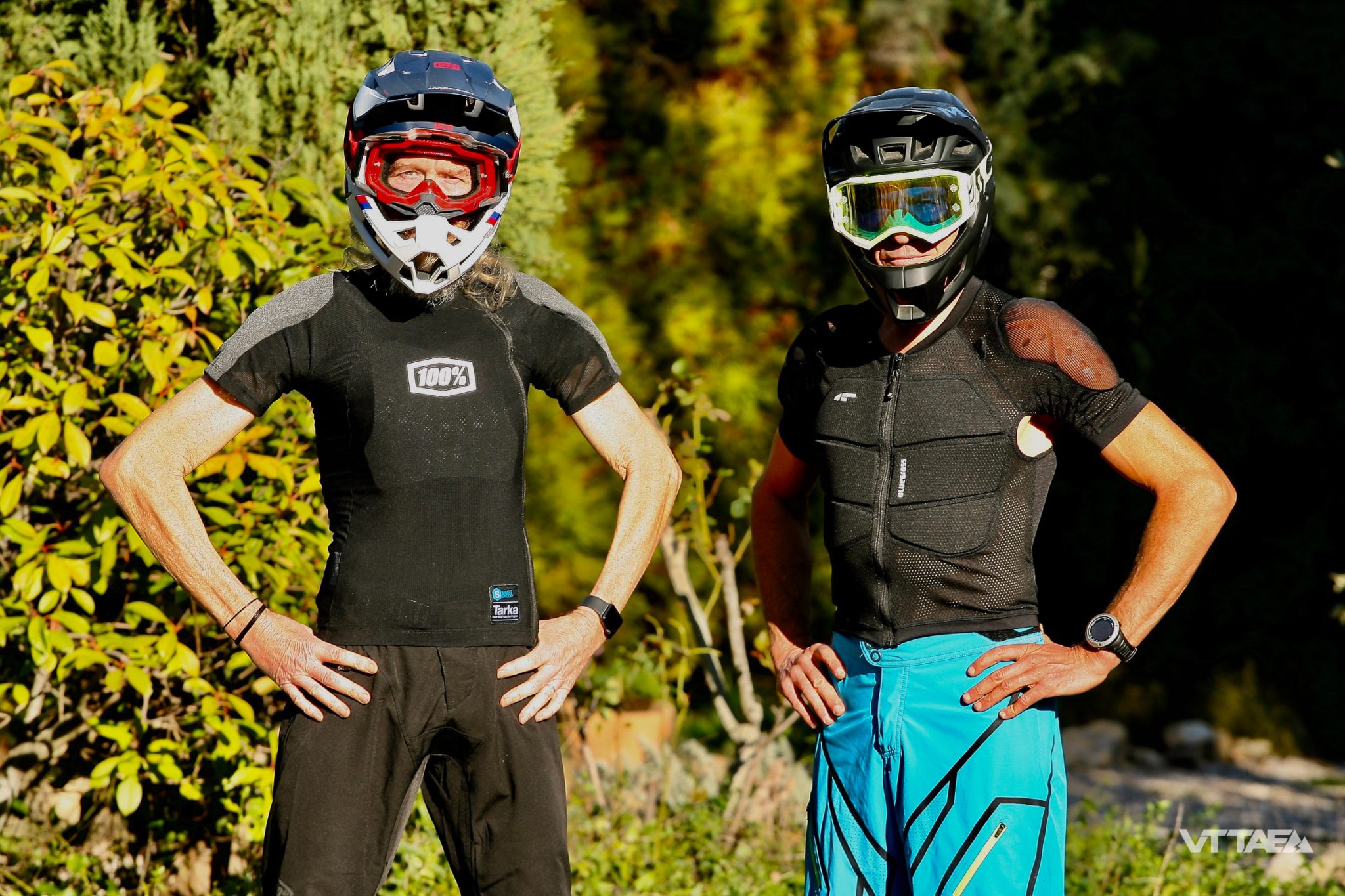 Test des gilets de protection 100% Tarka et Bluegrass Armour B&S D3O ...