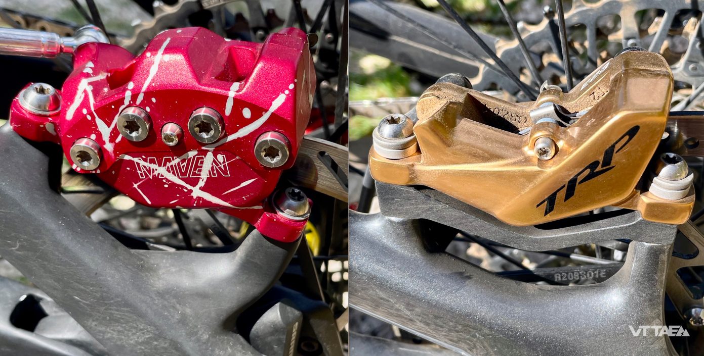 Test freins - Sram Maven Ultimate Stealth vs TRP DH-R Evo